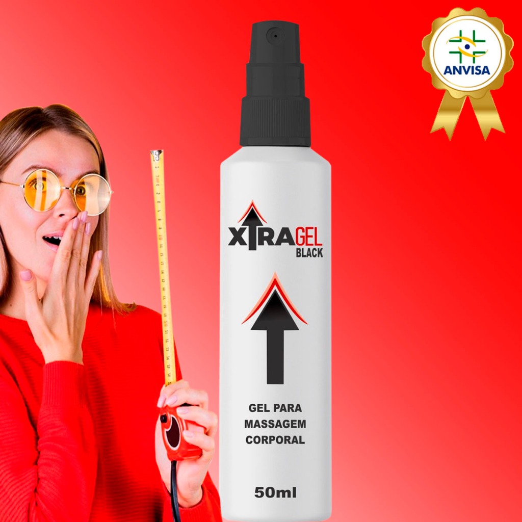 XTRAGEL BLACK NOVA FORMULA INOVADORA 10X MAIS FORTE GEL DILATADOR ...