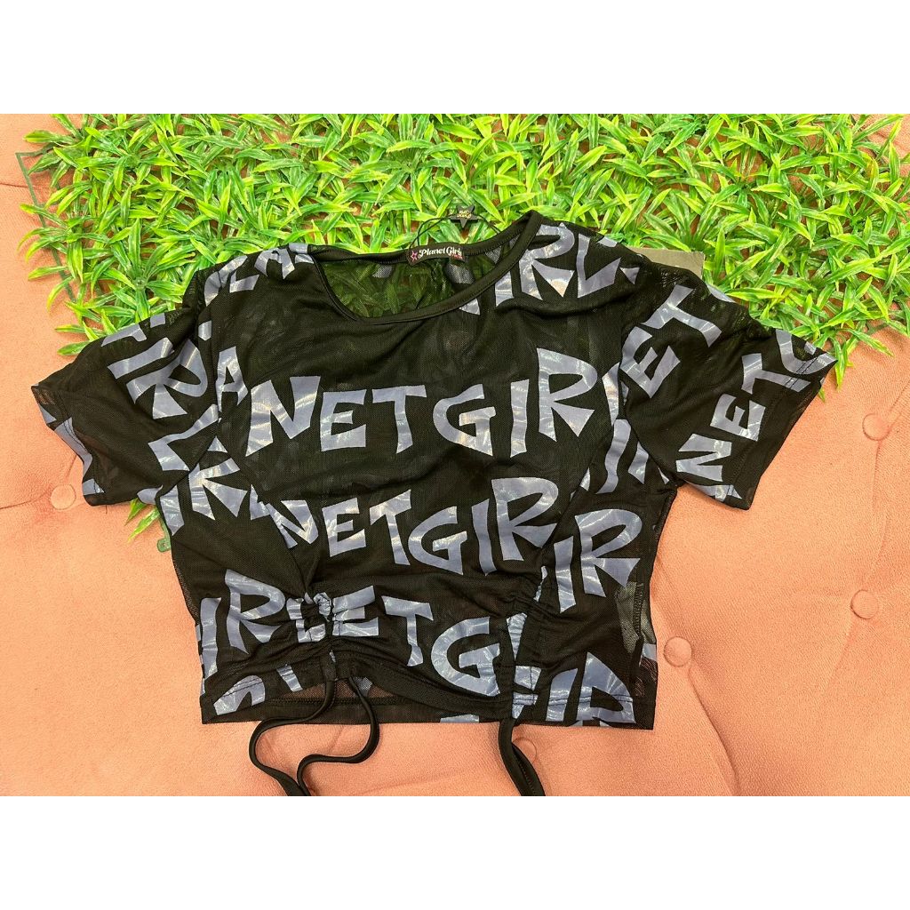 CROPPED TULE PLANET | Shopee Brasil