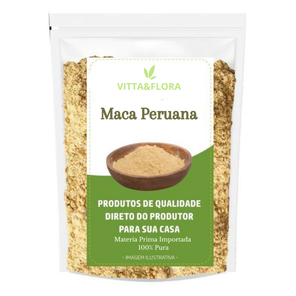 Maca Peruana Pura Premium Importada 500g - Com Laudo | Shopee Brasil