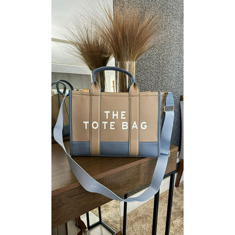 Bolsa The Tote Bag modelo tendência internacional | Shopee Brasil
