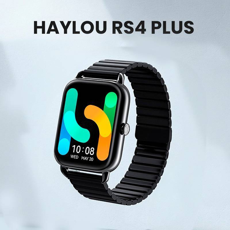 SMARTWATCH Haylou RS4 Plus | Tela AMOLED 60HZ| IP68| BATERIA DE ATE 10 ...