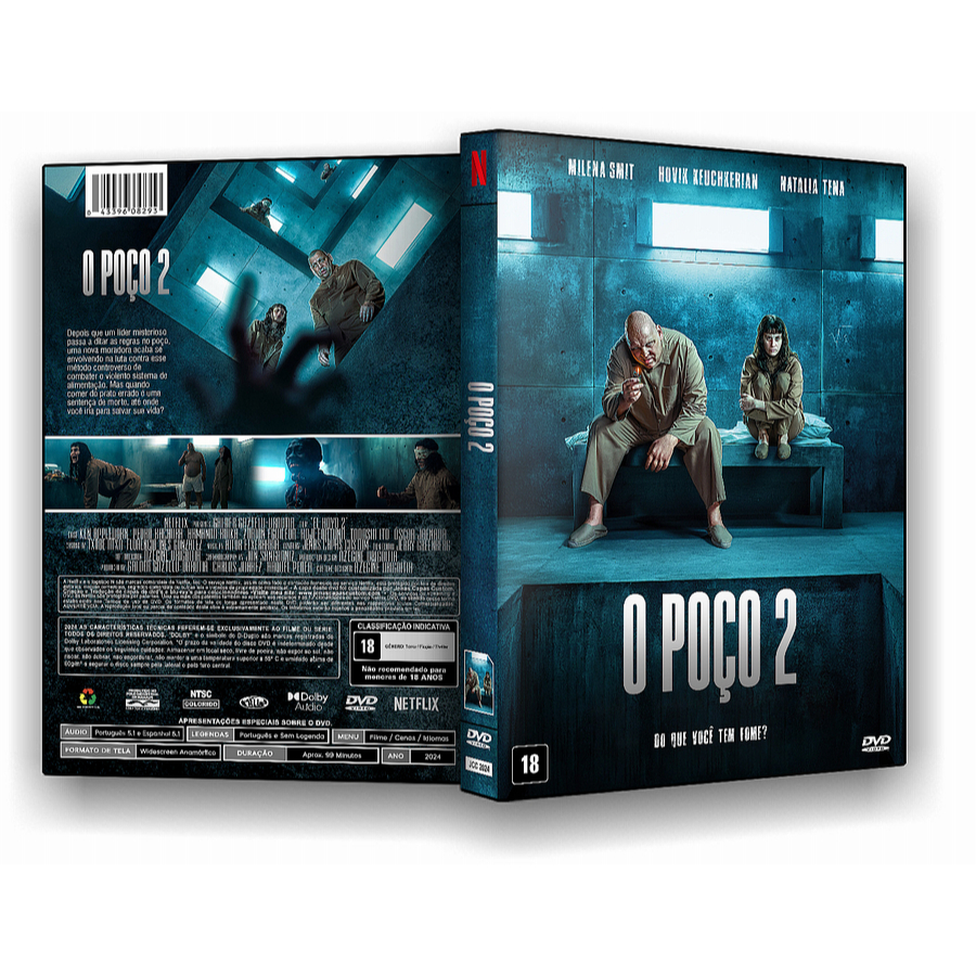 DVD - O Poço 2 (2024)DUB/LEG | Shopee Brasil