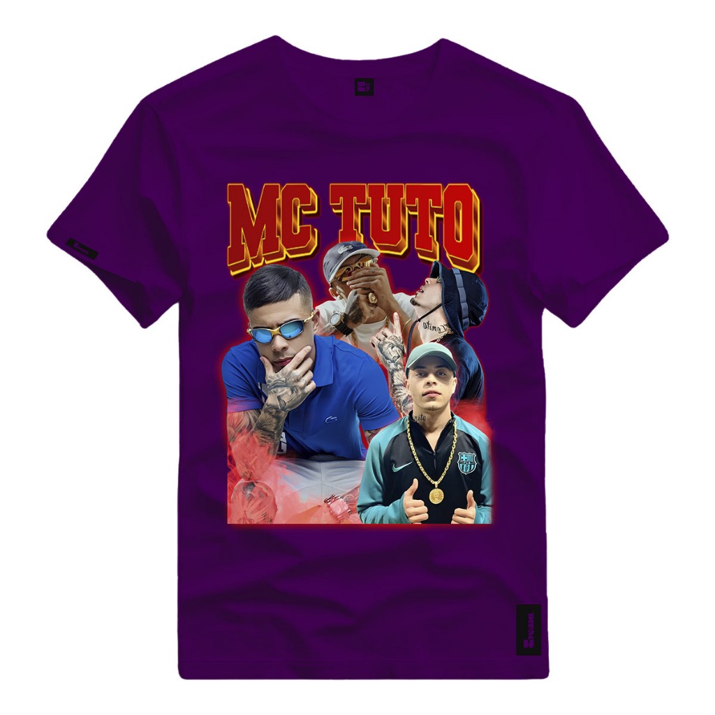 Camiseta Mc Tutu Modelo Exclusivo Várias Cores Camisa 2T na Levada Mc ...