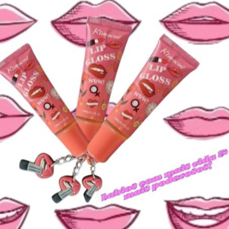 Kit Com 3 Lip Gloss Rimoco + Chaveirinho De Boca R1154 | Shopee Brasil