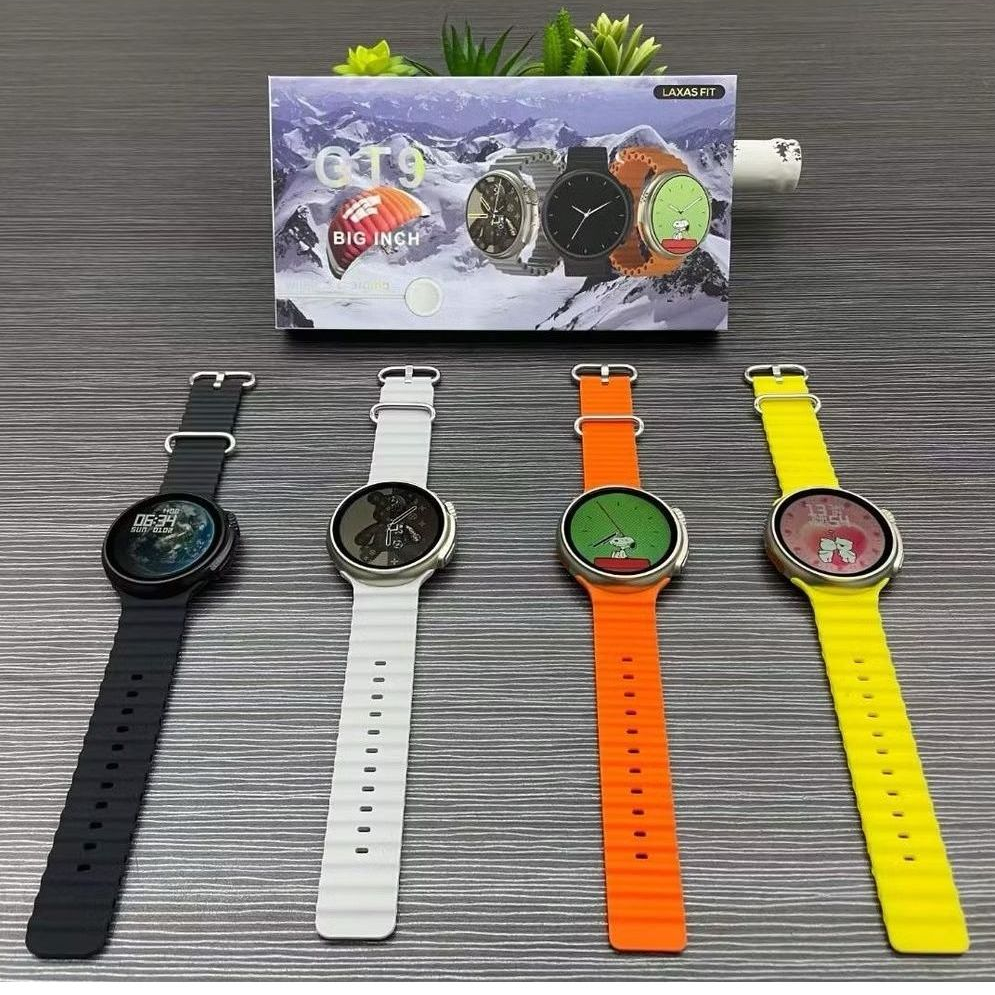 Smartwatch Relógio Inteligente Redondo GT9 Lançamento 2024 Tela HD ...