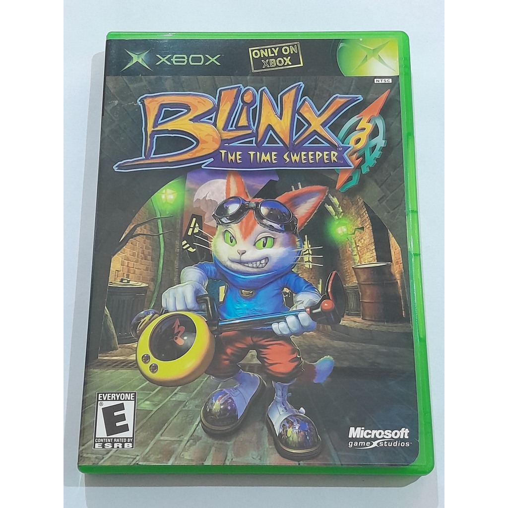 Blinx The Time Sweeper p/ Xbox Clássico 360 e One Original | Shopee Brasil