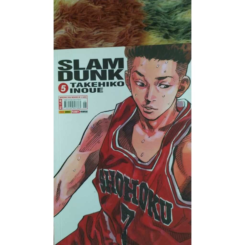 Mangá Slam Dunk Vol.5 - Takehiko Inoue | Shopee Brasil