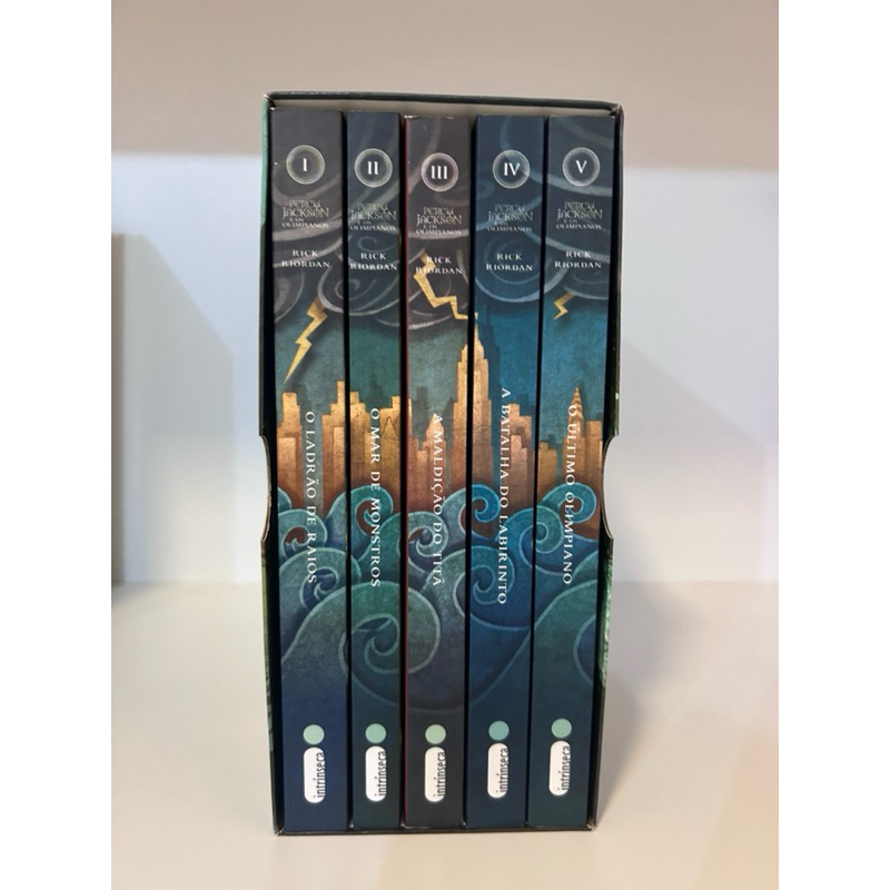 Box Percy Jackson | Shopee Brasil