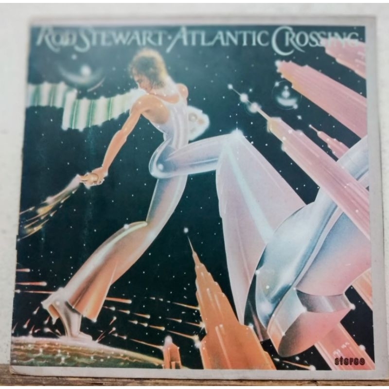 Lp disco vinil Rod Stewart Atlantic crossing. | Shopee Brasil