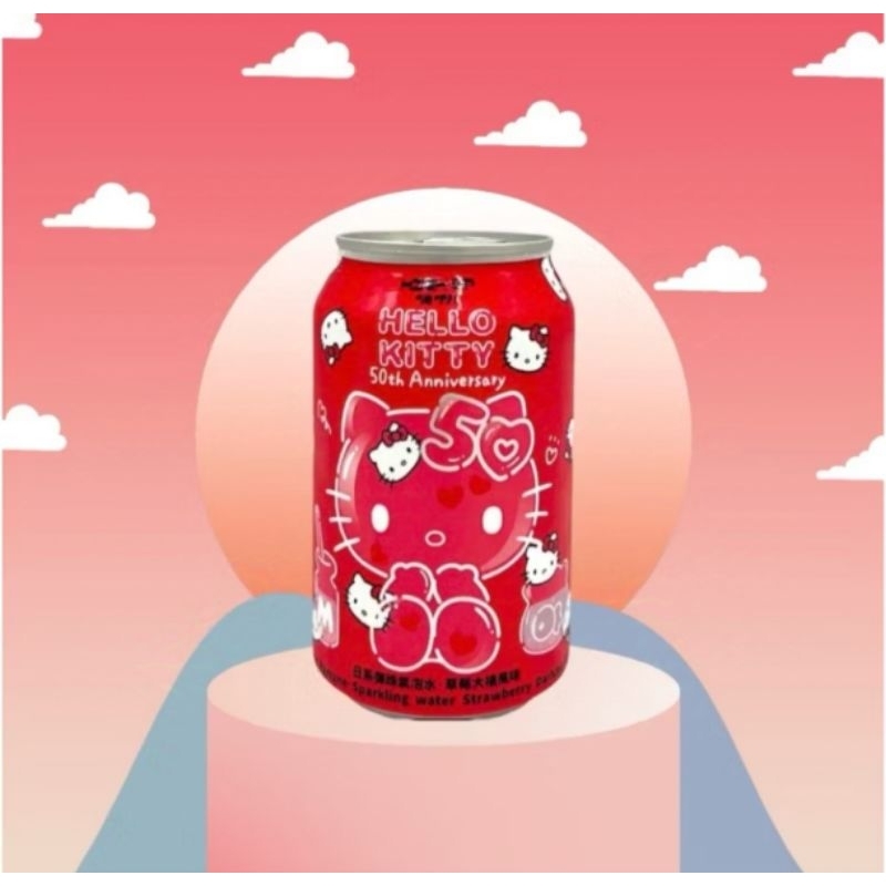 Refrigerante Sabor Morango Hello Kitty, Edicao Limitada de 50 Anos ...