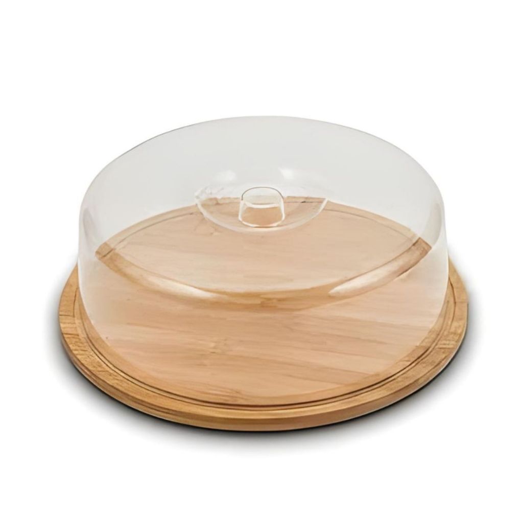 Boleira de Bambu com Tampa Resistente e Design Sofisticado | Shopee Brasil