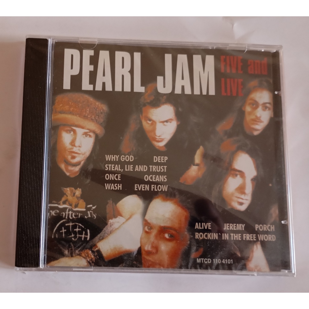 CD Pearl Jam Five And Live ( Lacrado ) | Shopee Brasil