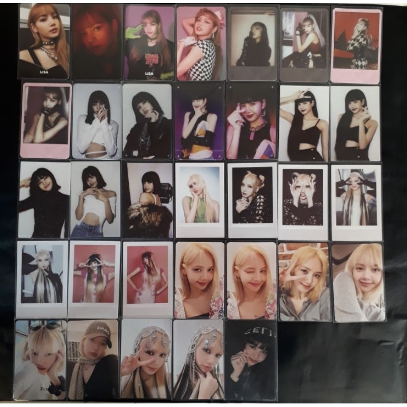 Blackpink photocard oficial + inclusão Lisa square up, kill this love ...