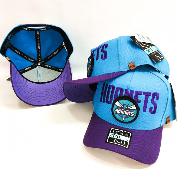 Boné Charlotte Hornets Antigo Anos 90/80 Bordado Nba Basquete Aba Curva ...