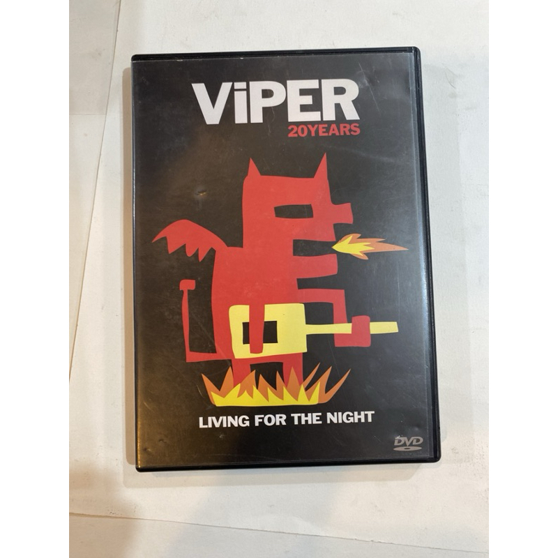 dvd viper 20 years living for the night | Shopee Brasil