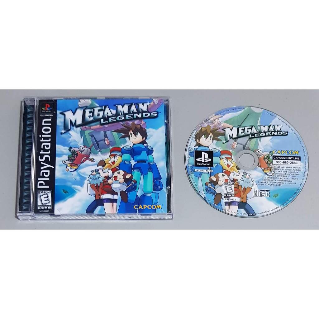 PS1 - MEGA MAN LEGENDS 1 MEGAMAN | Shopee Brasil