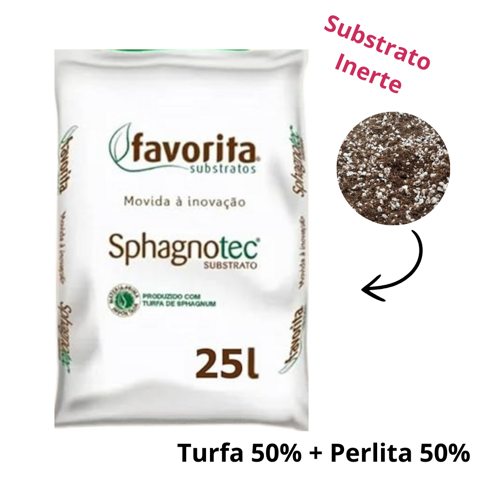 Substrato Para Verdinhas e Mudas Solo Inerte Turfa E Perlita Sphagnotec ...