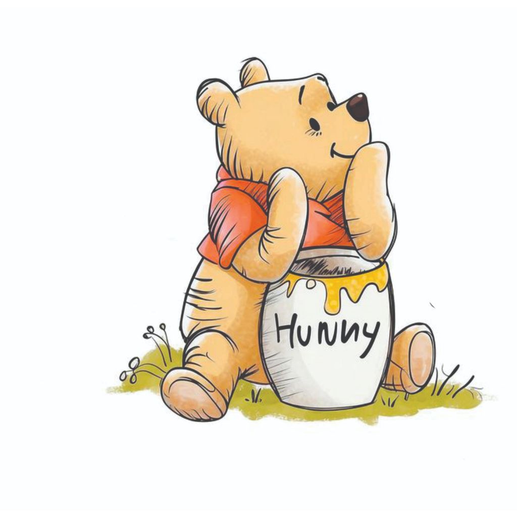 Totem Display Ursinho Pooh MDF 6mm 80cm altura | Shopee Brasil