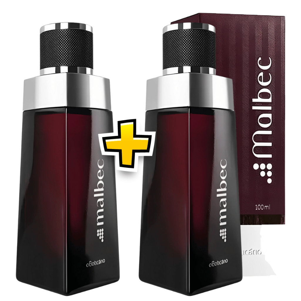 Kit 2 Malbec Perfume Masculino Tradicional para homem 100ml | Shopee Brasil
