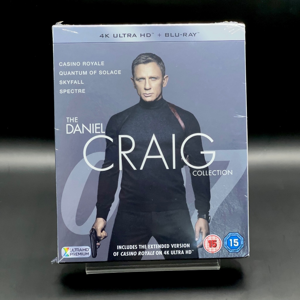 007: Coleção Daniel Craig - 4 Filmes (4K UHD + Blu-ray, 2006-2015 ...