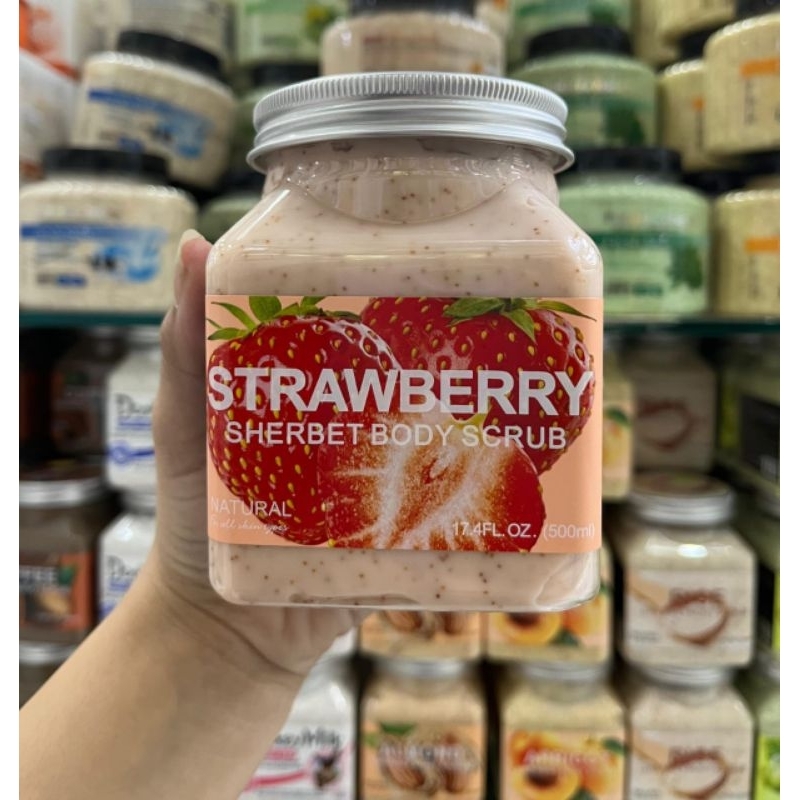 Esfoliante corporal SHERBET BODY SCRUB 500ML | Shopee Brasil