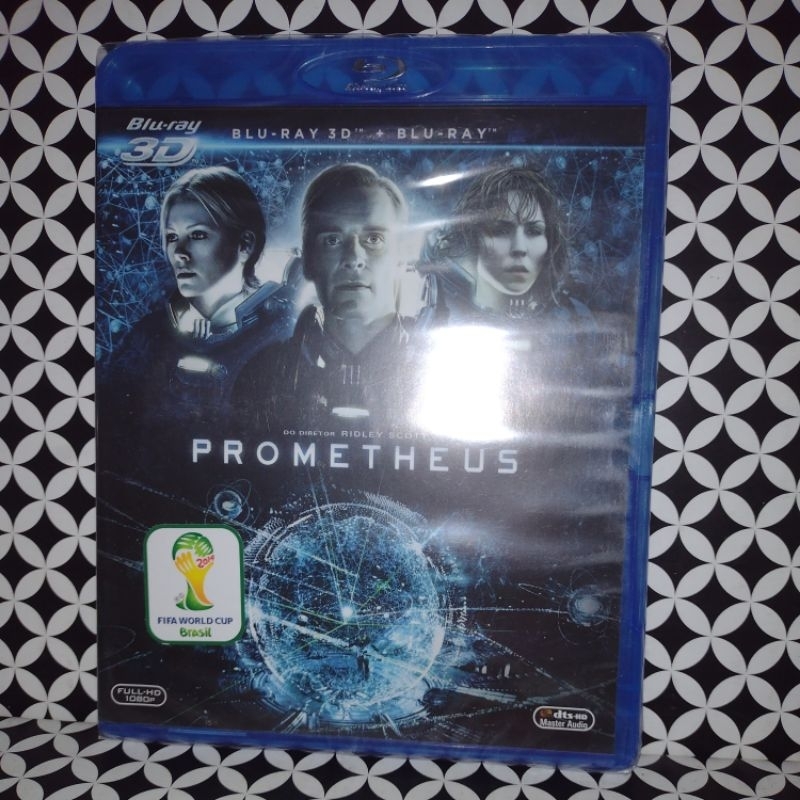 Prometheus blu-ray 2D/3D (Novo/Lacrado) | Shopee Brasil