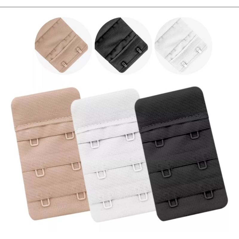 Kit 05 extensor prolongador de sutiã colchete extensor | Shopee Brasil