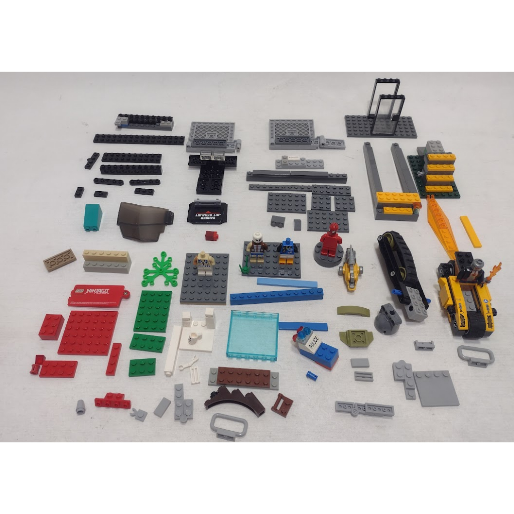Lego City & Ninjago 200 Peças Para Completar Coleções | Shopee Brasil