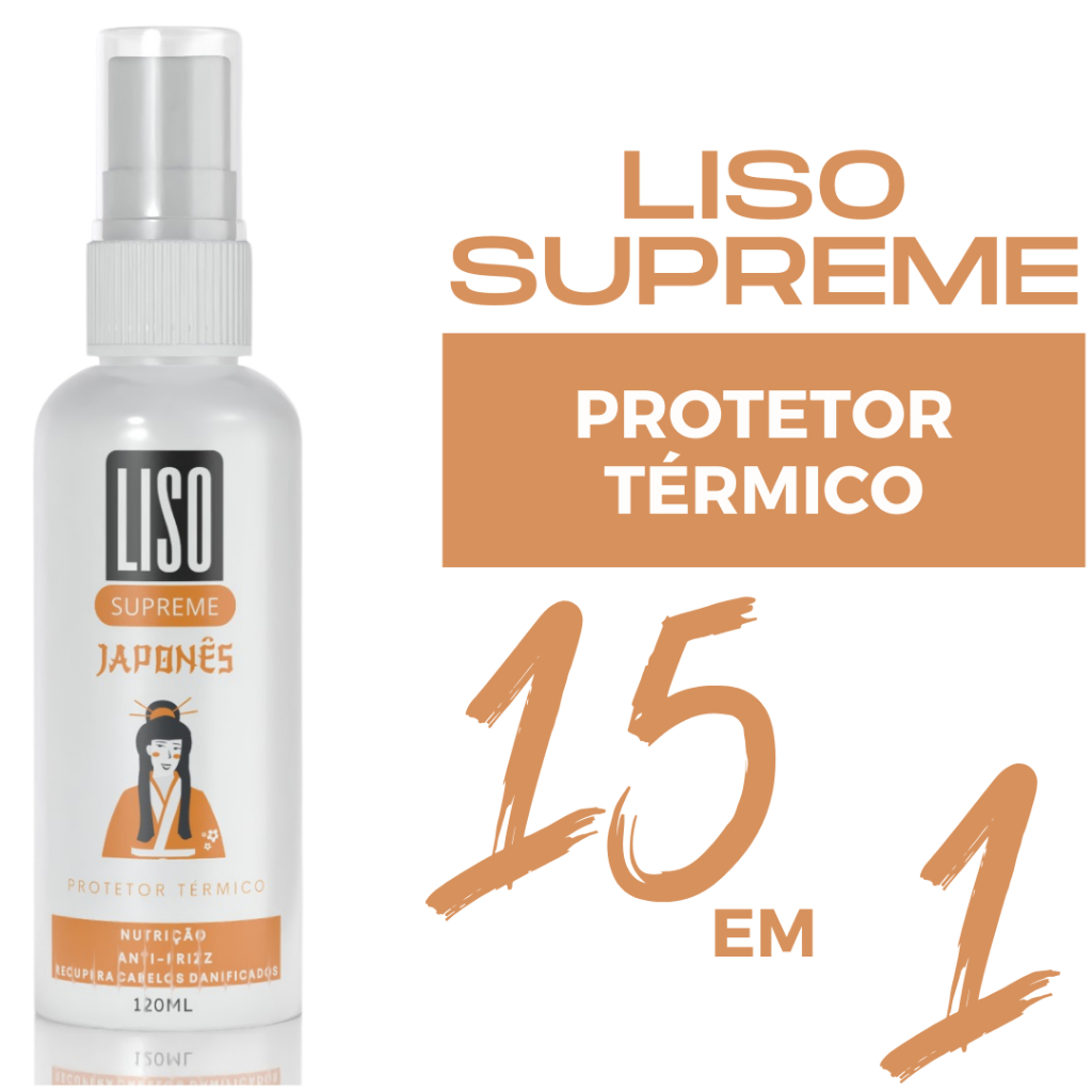 Protetor Térmico Liso Supreme Japonês 120ml | Shopee Brasil