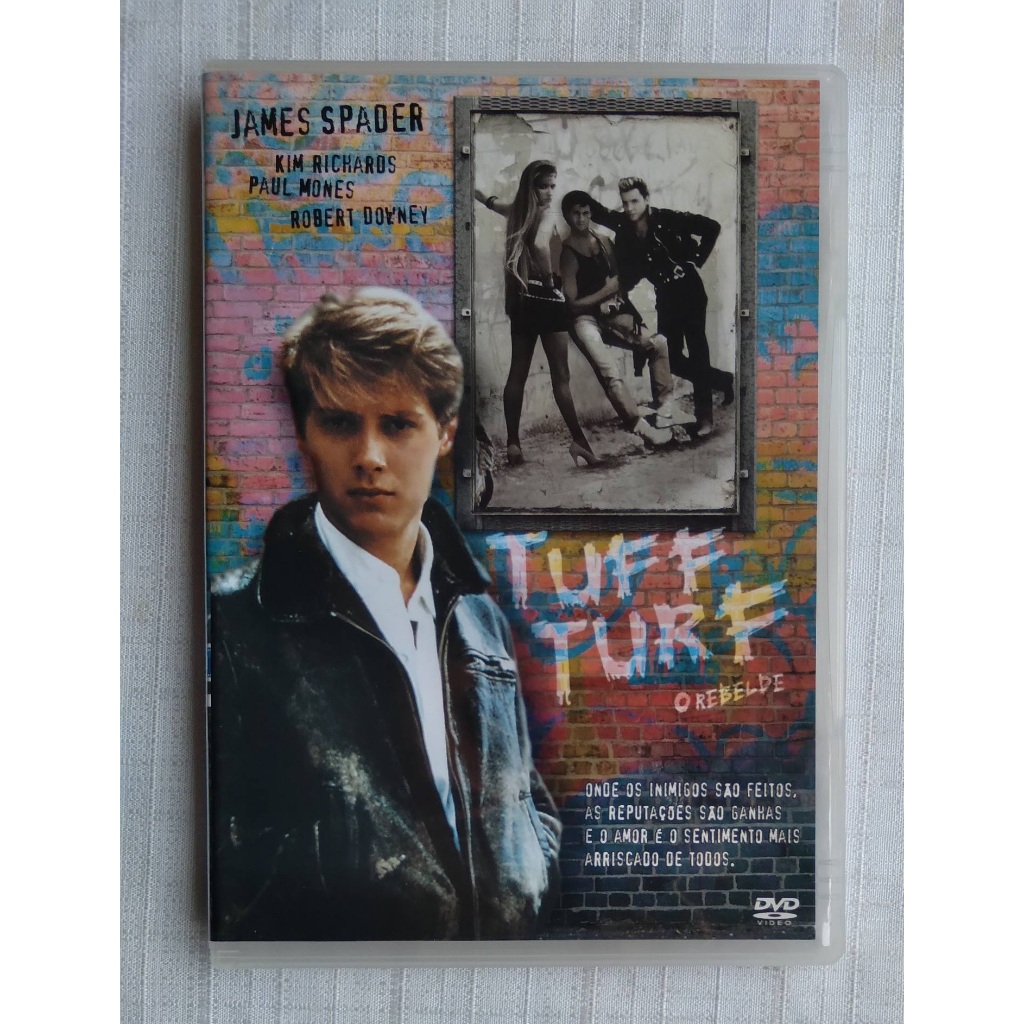 Dvd Tuff Turf - O Rebelde (original - LEIA DESCRIÇÃO) | Shopee Brasil