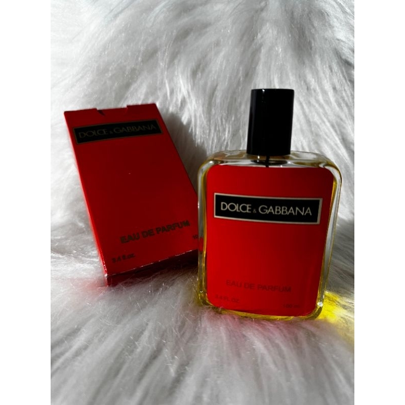 D&G RED de 100ml. | Shopee Brasil