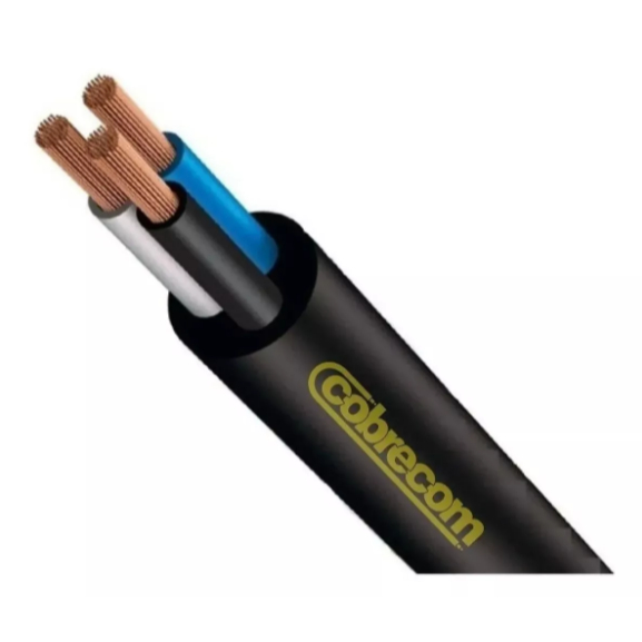 Cabo Pp 3x6mm Hepr 0,6/1kv 90°c 3 Vias Cobrecom 05 Metros | Shopee Brasil