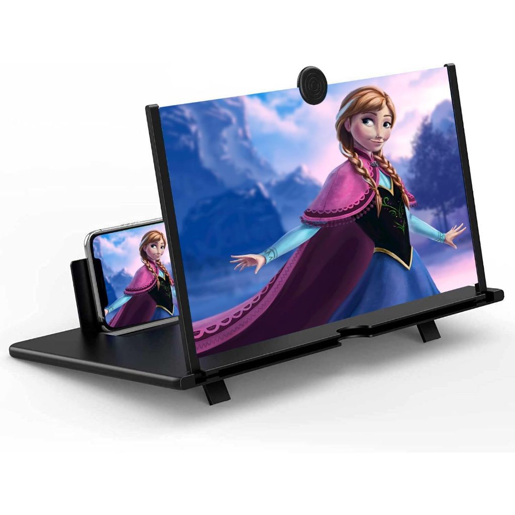 Lupa Ampliadora Para Tela De Celular Dobrável 3d Vira Mini TV Modelo ...