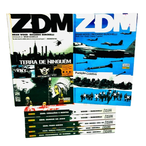 Hq Zdm Vertigo Coleção Completa 1 Ao 7 Capa Dura Panini | Shopee Brasil
