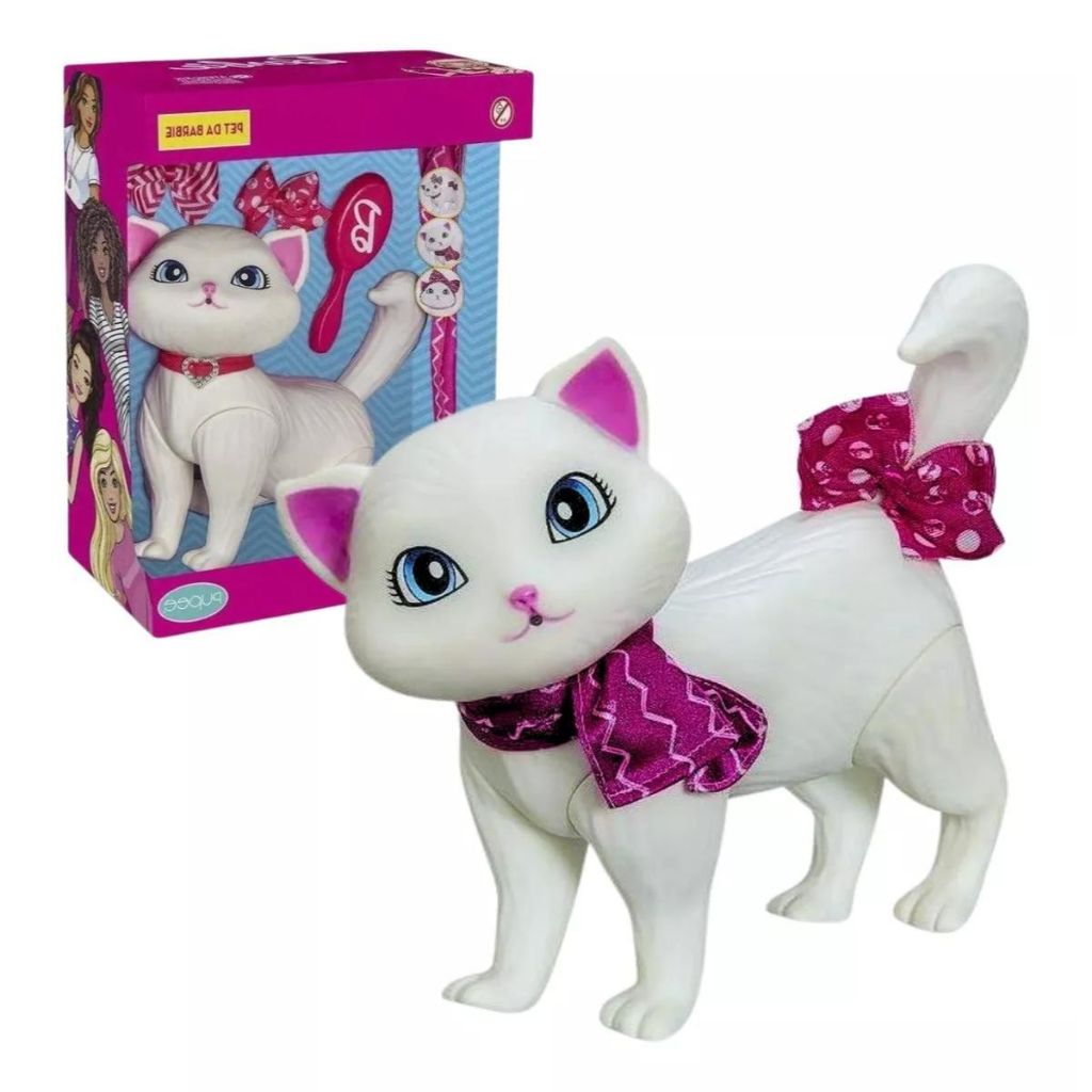Gata Da Barbie Blissa Fashion Pets Da Barbie Mattel Pupee | Shopee Brasil