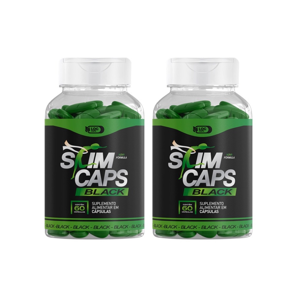 2x slim gota black em cápsulas - Envio rápido | Shopee Brasil