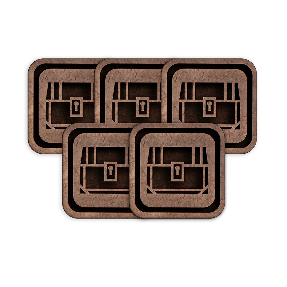 Kit de tokens para RPG 151 peças – Monstros e Heróis | Shopee Brasil