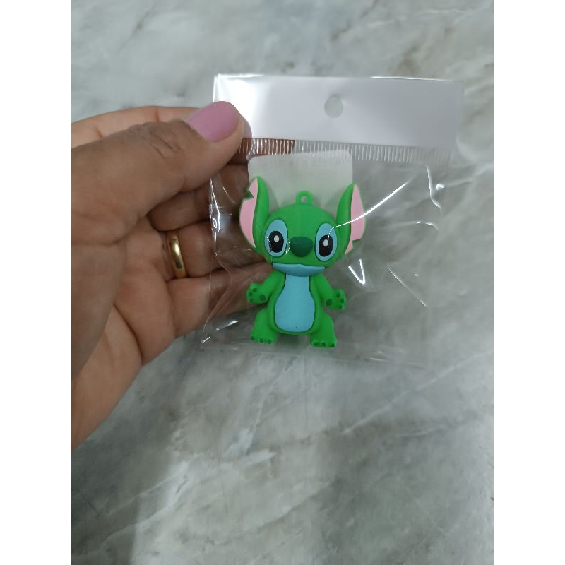 PINGENTE STITCH 50MM EM PVC EMBORRACHADO UNITÁRIO CORES VARIADAS ...