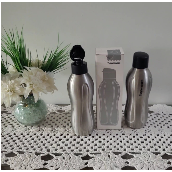 ECO TUPPER PLUS INOX 880ML ( PRODUTO ORIGINAL TUPPERWARE ) | Shopee Brasil