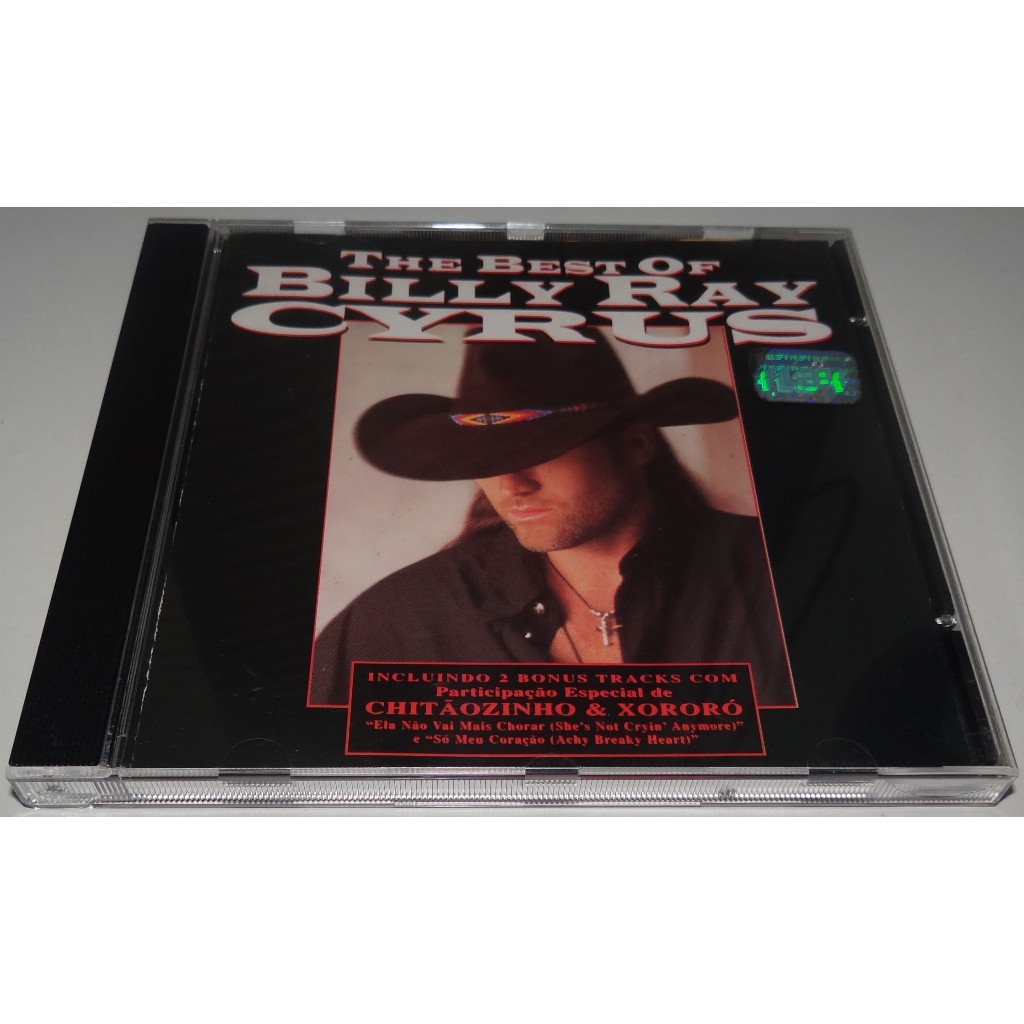 Cd Billy Ray Cyrus - The Best Of (Original) | Shopee Brasil