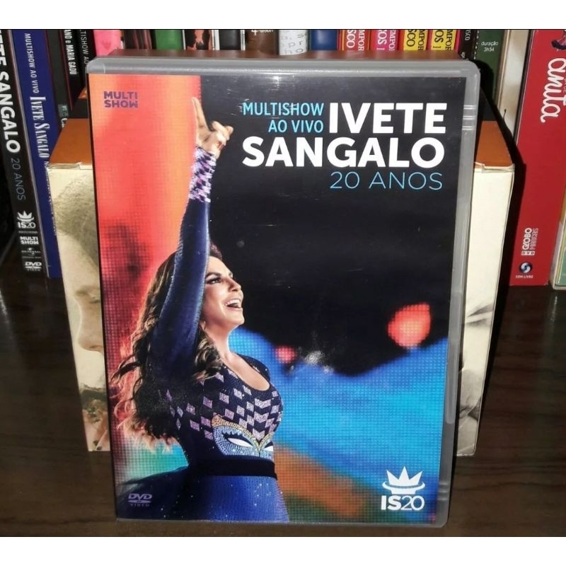 DVD Ivete Sangalo 20 anos - Multishow Ao Vivo | Shopee Brasil
