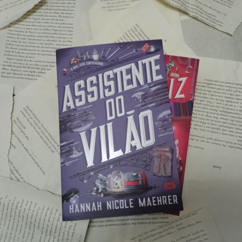 Assistente do Vilão, Hannah Nicole Maehrer | Shopee Brasil