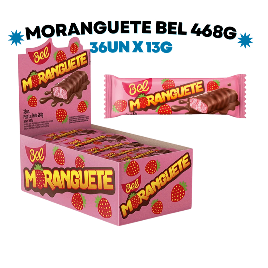 Bel Moranguete 468g (36 un x 13g) | Shopee Brasil