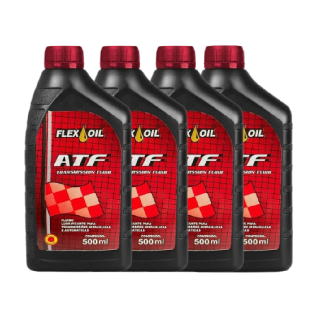 4 Óleo ATF Flex Oil – 500ml (Hidráulico e Câmbio Automático) | Shopee ...