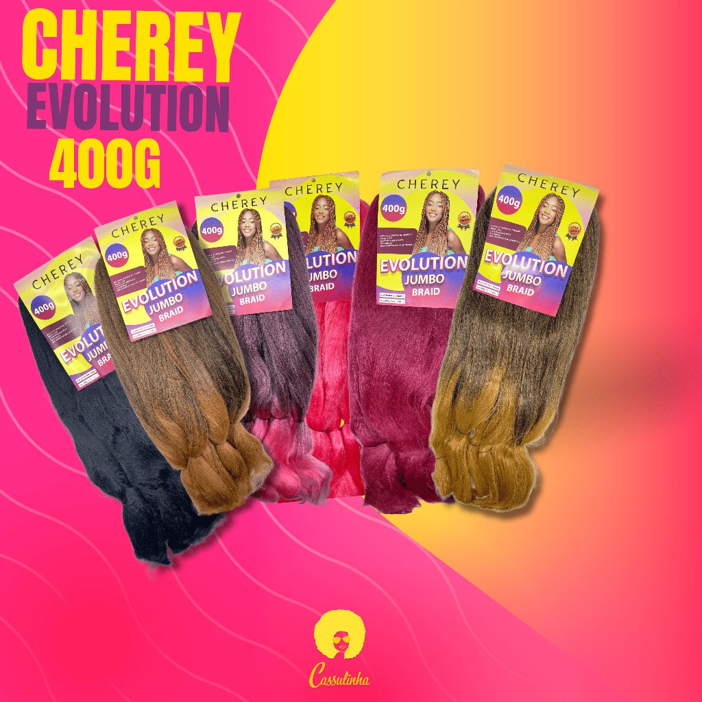 JUMBO EVOLUTION BRAID 400GR (CHEREY) | Shopee Brasil