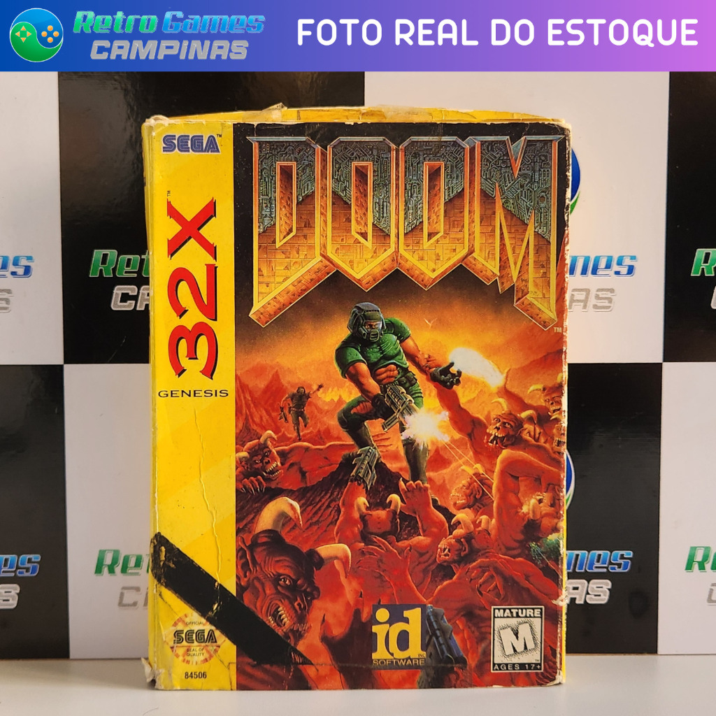DOOM - SEGA 32X | Shopee Brasil