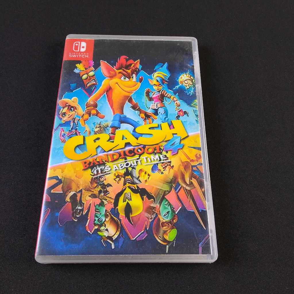 Crash Bandicoot 4 Nintendo Switch Original Crash Bandicoot 4 It's About Time | Shopee Brasil