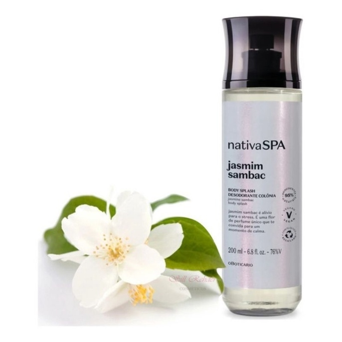 Body Splash Desodorante Colônia Nativa SPA Jasmim Sambac 200ml - O ...