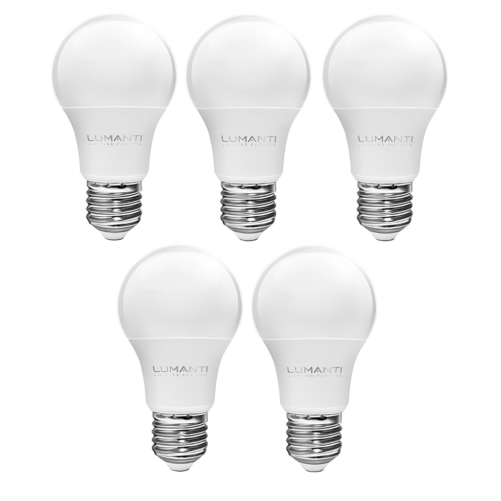 Kit 5 Lâmpadas Led 15W Bulbo Branco Frio(LUZ BRANCA)/ Branco Quente(LUZ AMARELA) E27 Bivolt ...