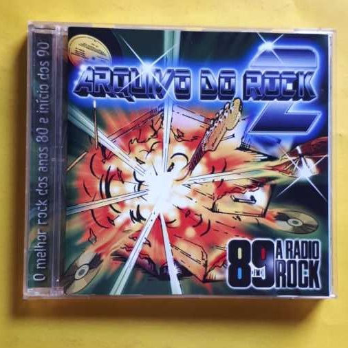 cd ARQUIVO DO ROCK 2 (1999) 89 fm a radio rock | Shopee Brasil